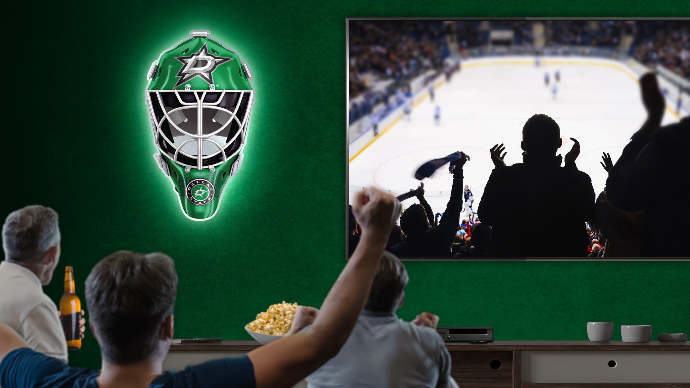 Dallas Stars™ Goalie Mask Wall Art – Ultimate Hockey Fans
