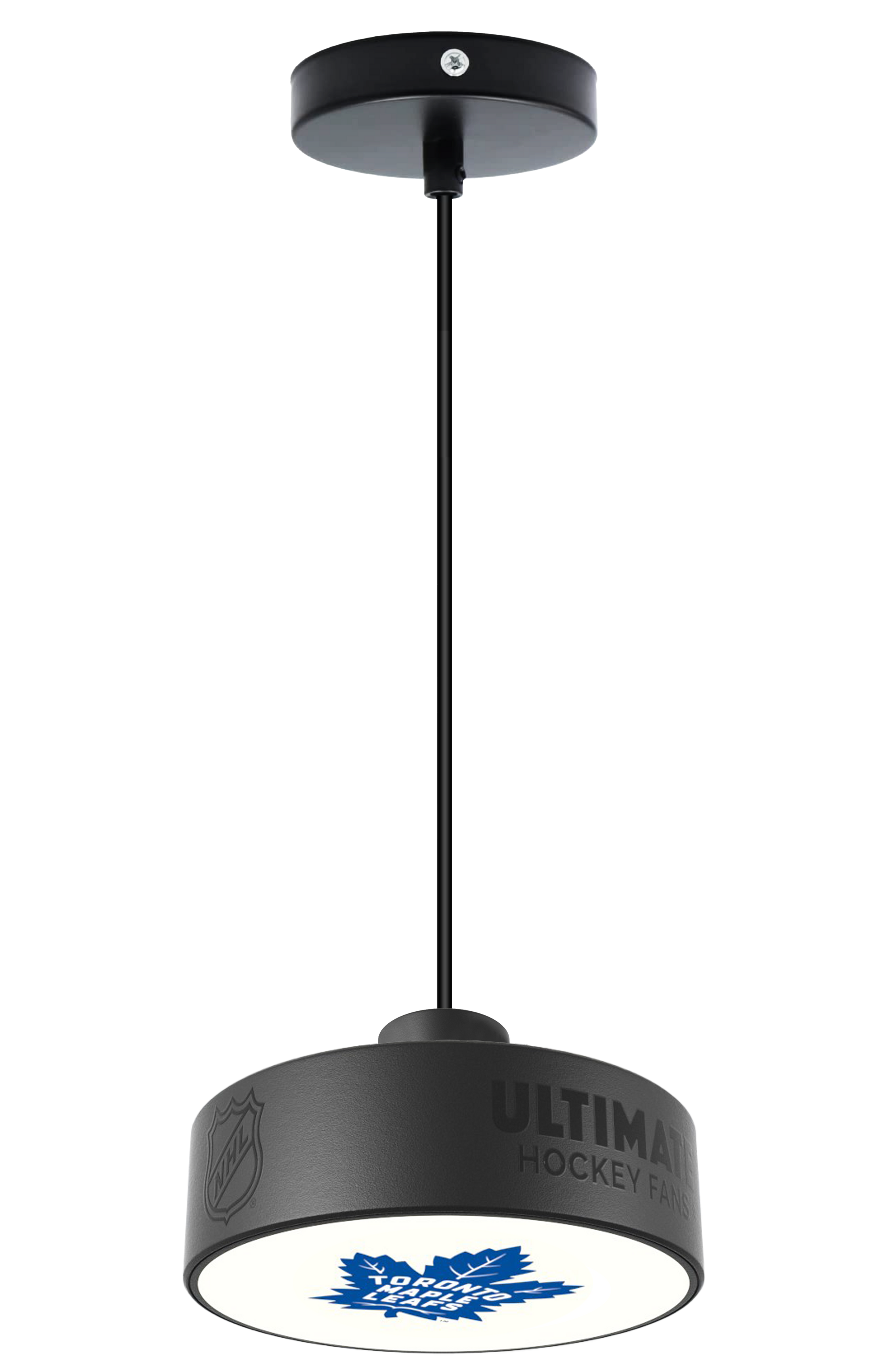 Toronto Maple Leafs® Hockey Puck Light Fixture – Ultimate Hockey Fans