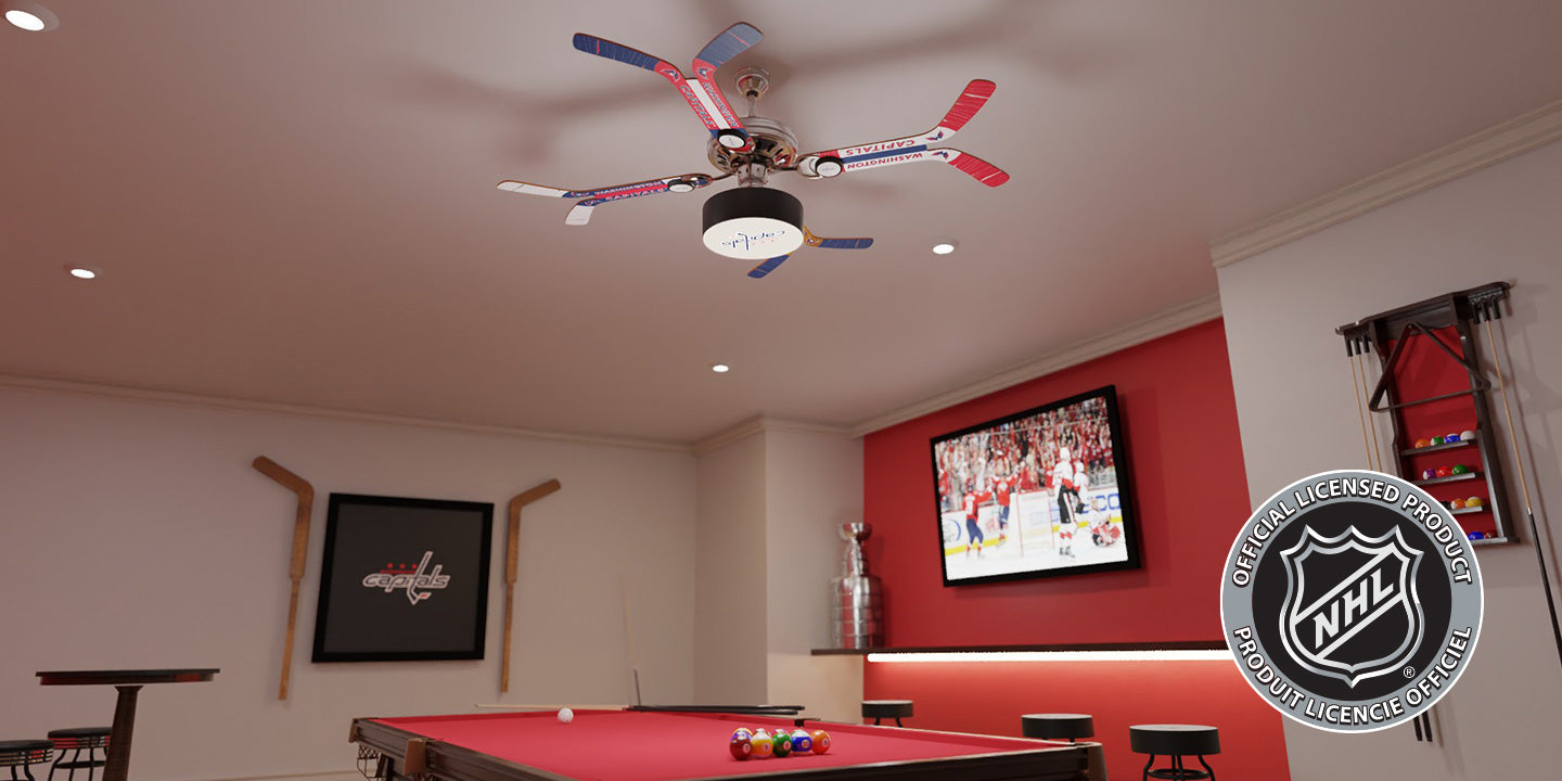 Ultimate Hockey Fans - NHL Ceiling Fans, Light Fixtures & Wall Art