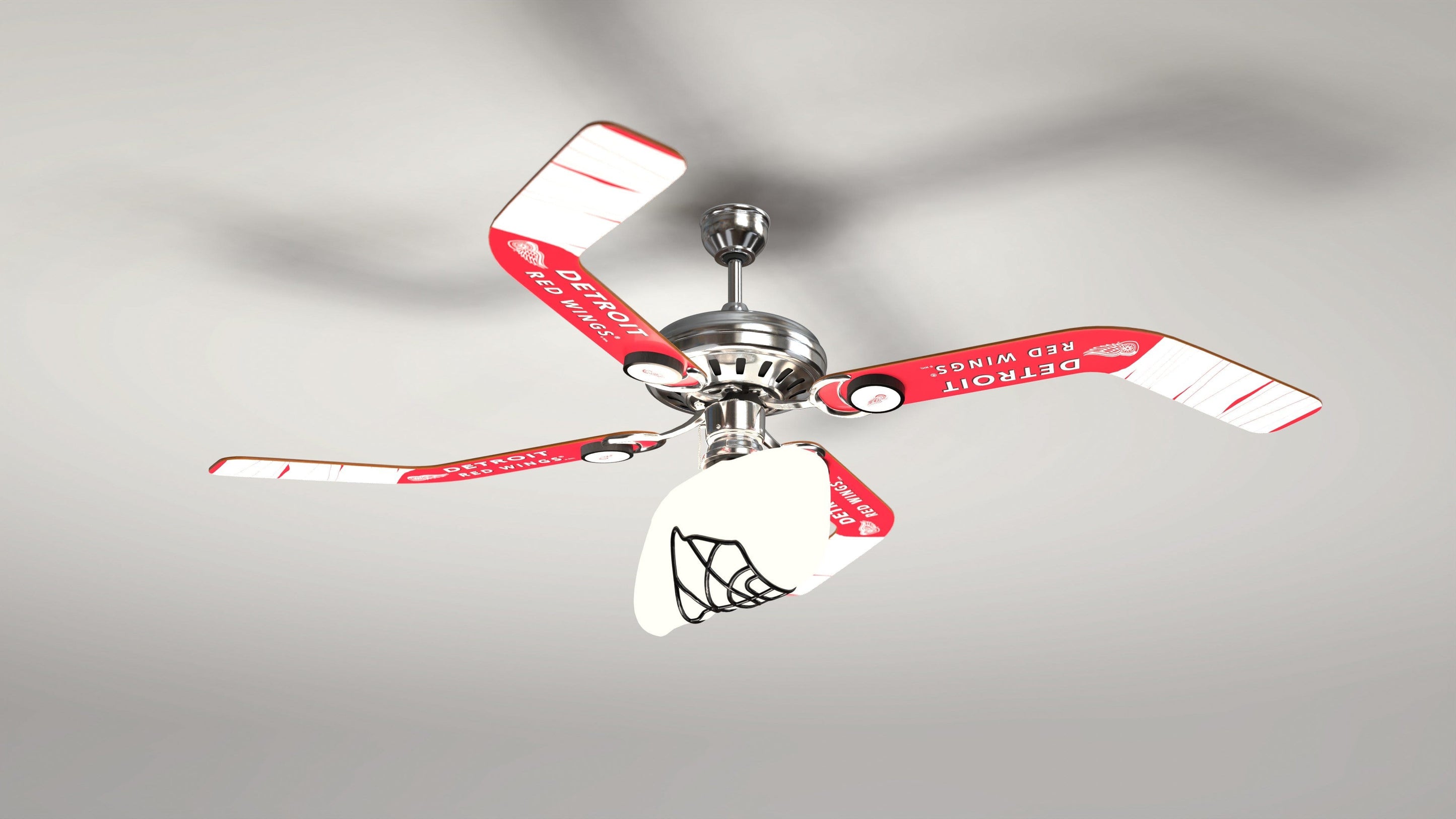 Detroit Red Wings® NHL Hockey Ceiling Fan – Ultimate Hockey Fans