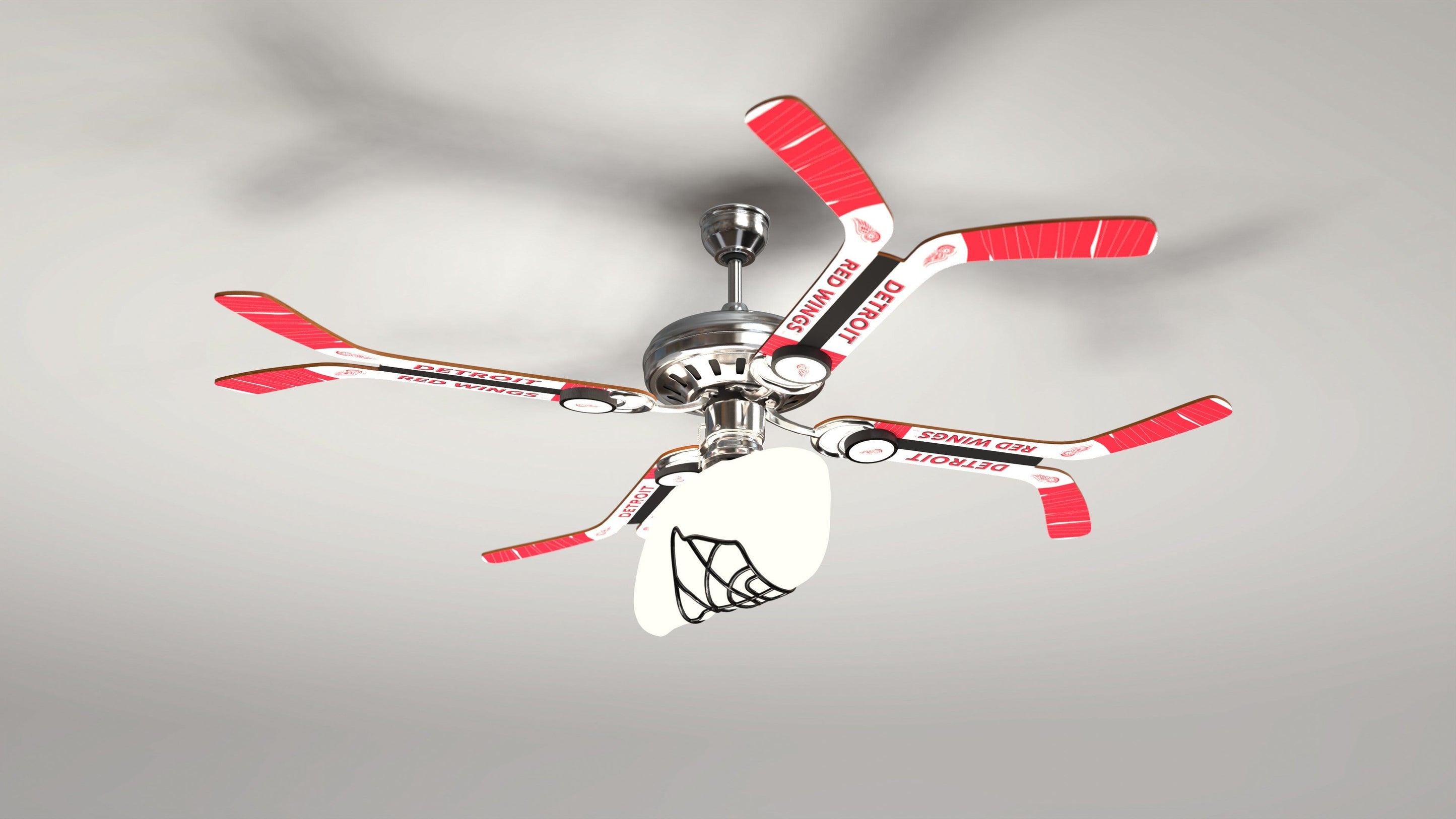 Detroit Red Wings® NHL Hockey Ceiling Fan – Ultimate Hockey Fans