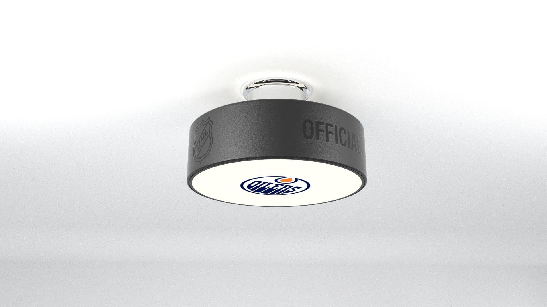 Edmonton Oilers® Hockey Puck Light Fixture – Ultimate Hockey Fans