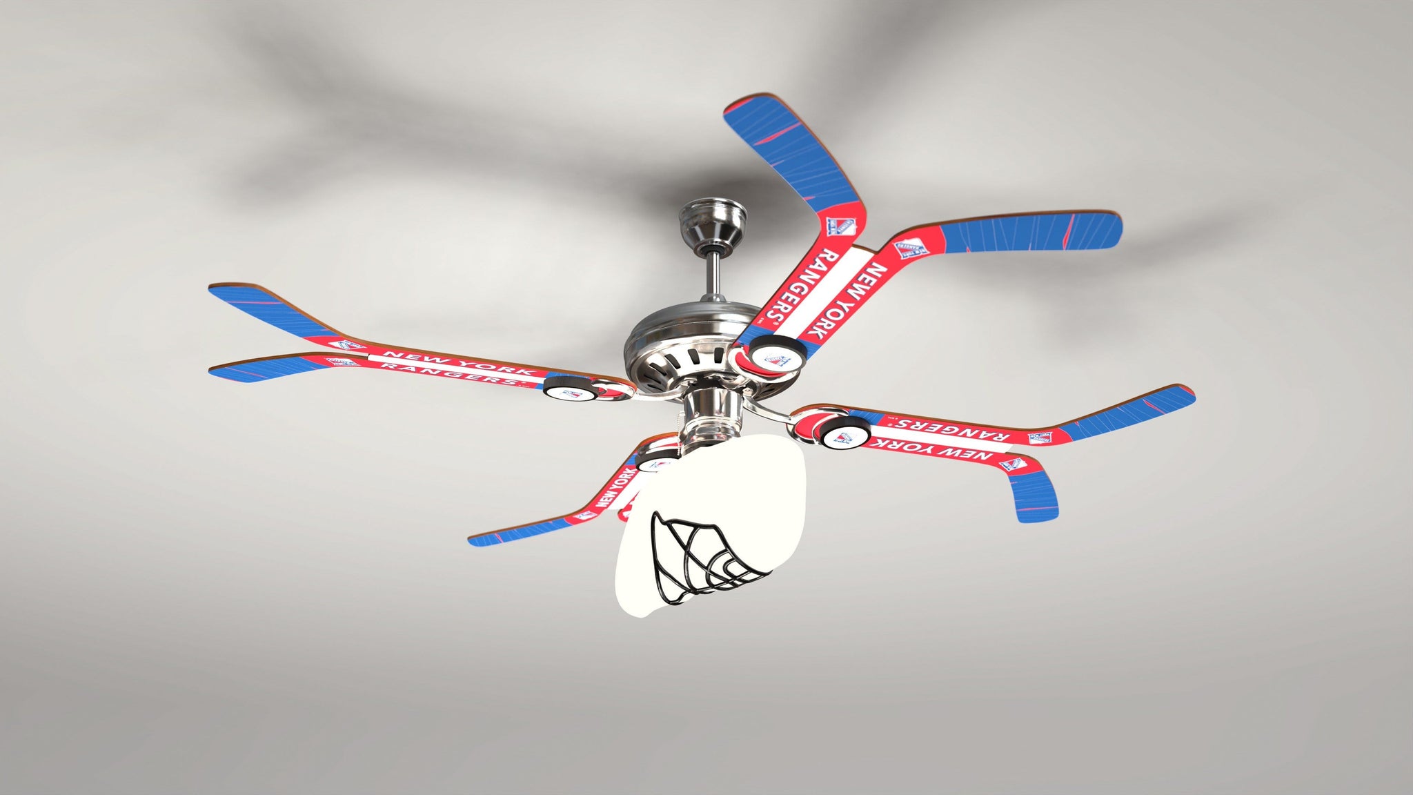 New York Rangers® NHL Hockey Ceiling Fan – Ultimate Hockey Fans