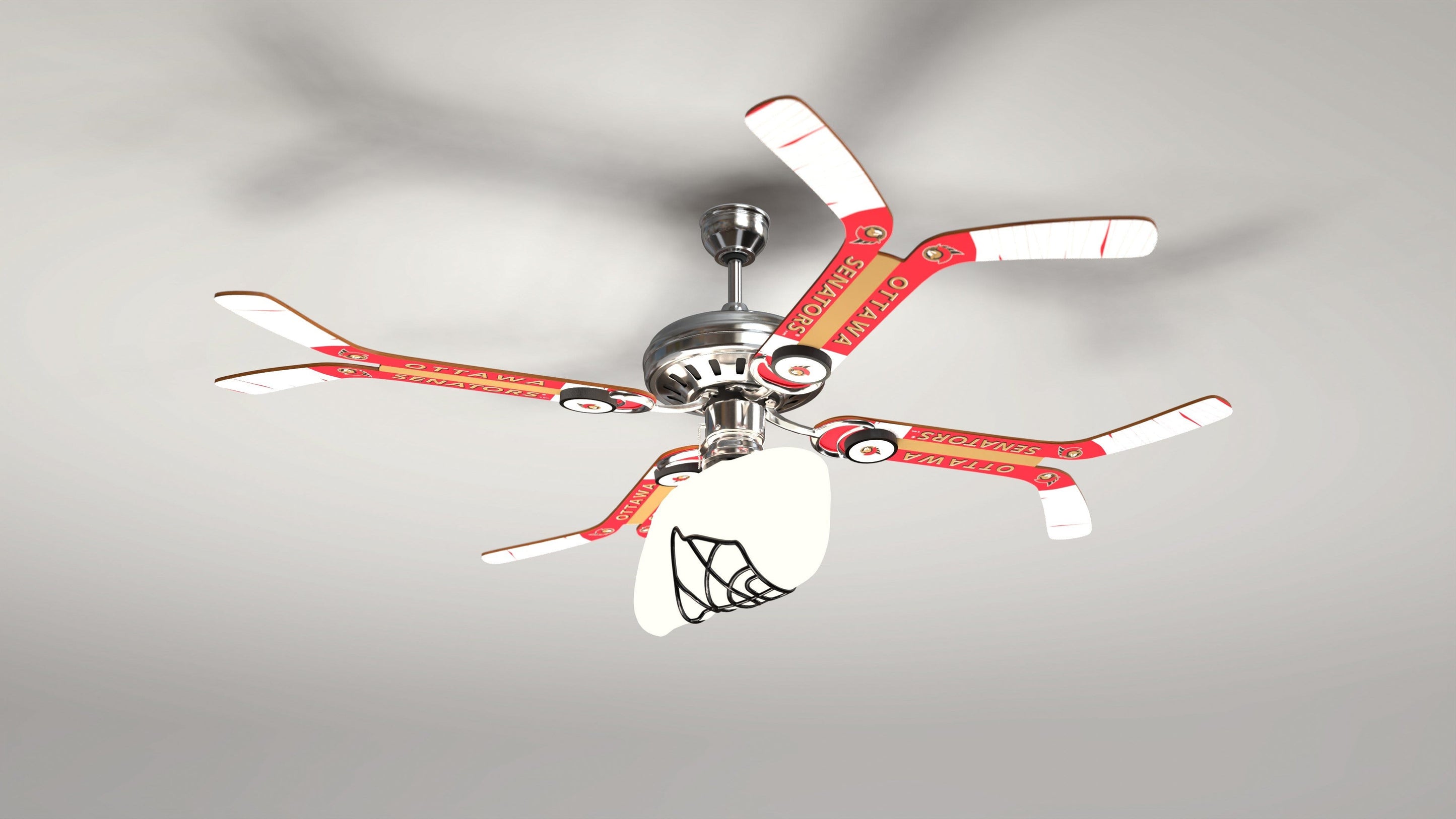 Ottawa Senators® NHL Hockey Ceiling Fan – Ultimate Hockey Fans